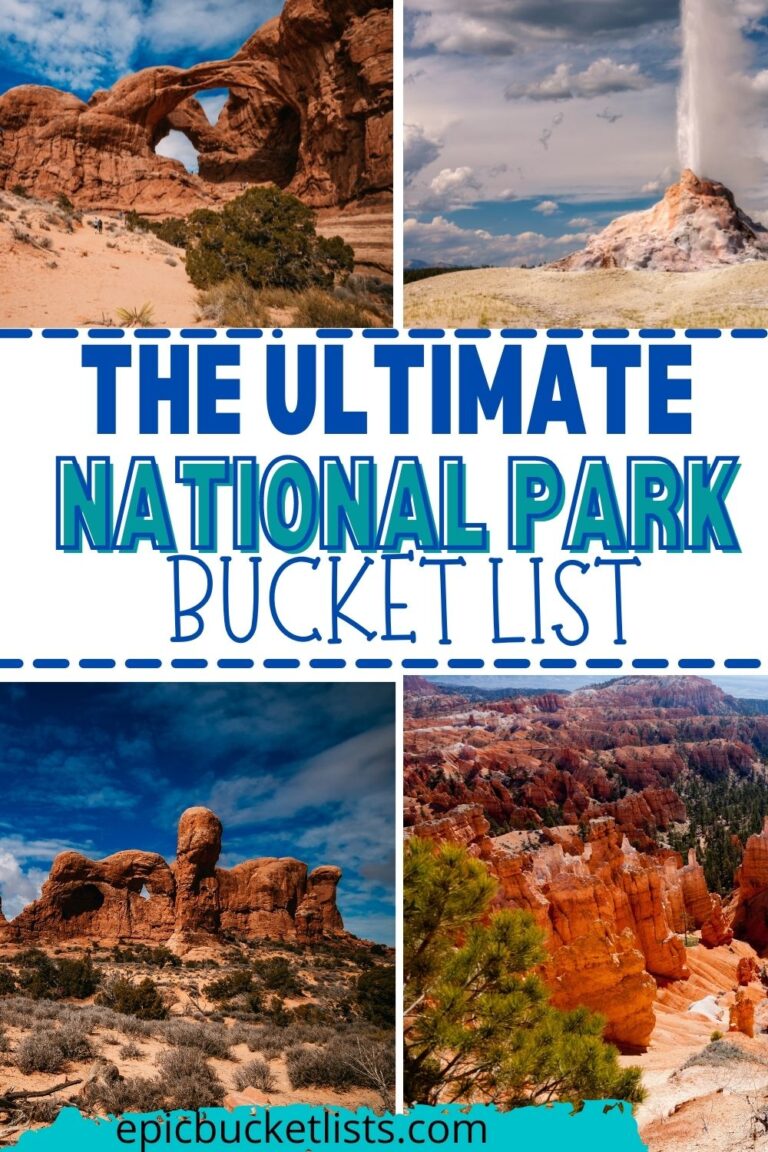 The Ultimate National Park Bucket List