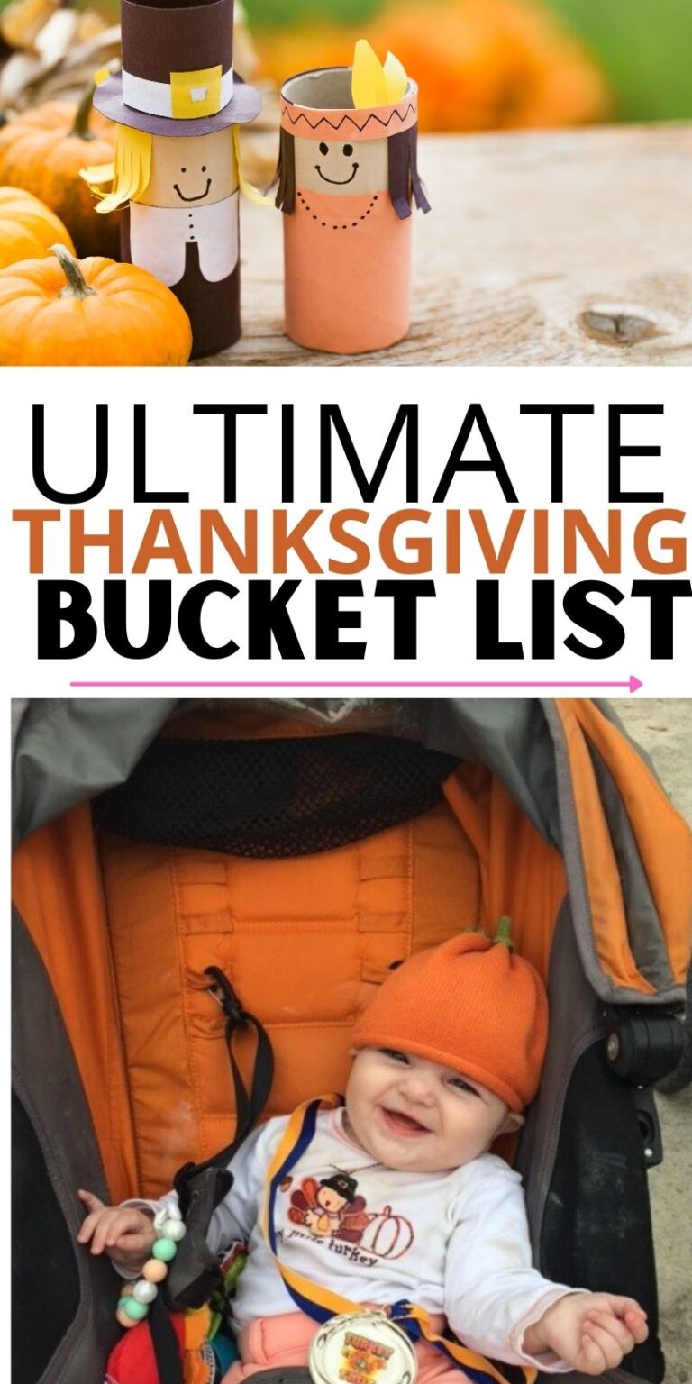 Thanksgiving Bucket List- 30 Things To Do At Thanksgiving {Free Printable}