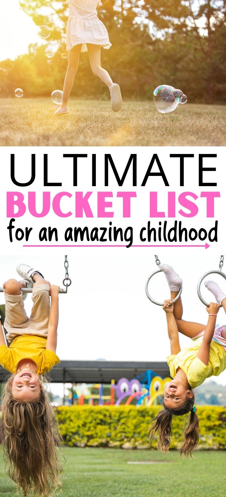 Kids Bucket List- 100 Things For A Childhood Bucket List