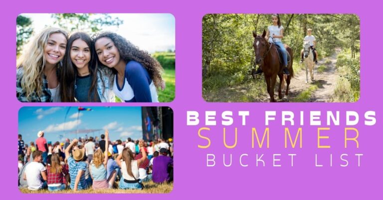 Best Friend Summer Bucket List