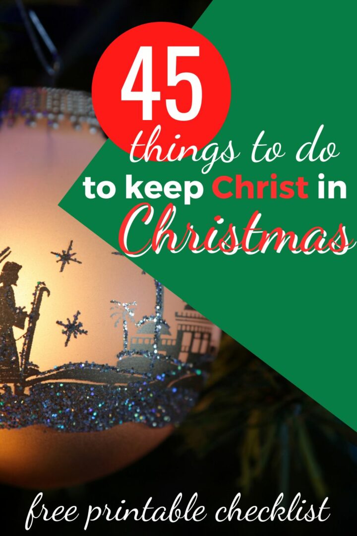 Advent Bucket List: 45 Christ-Centered Bucket List Ideas