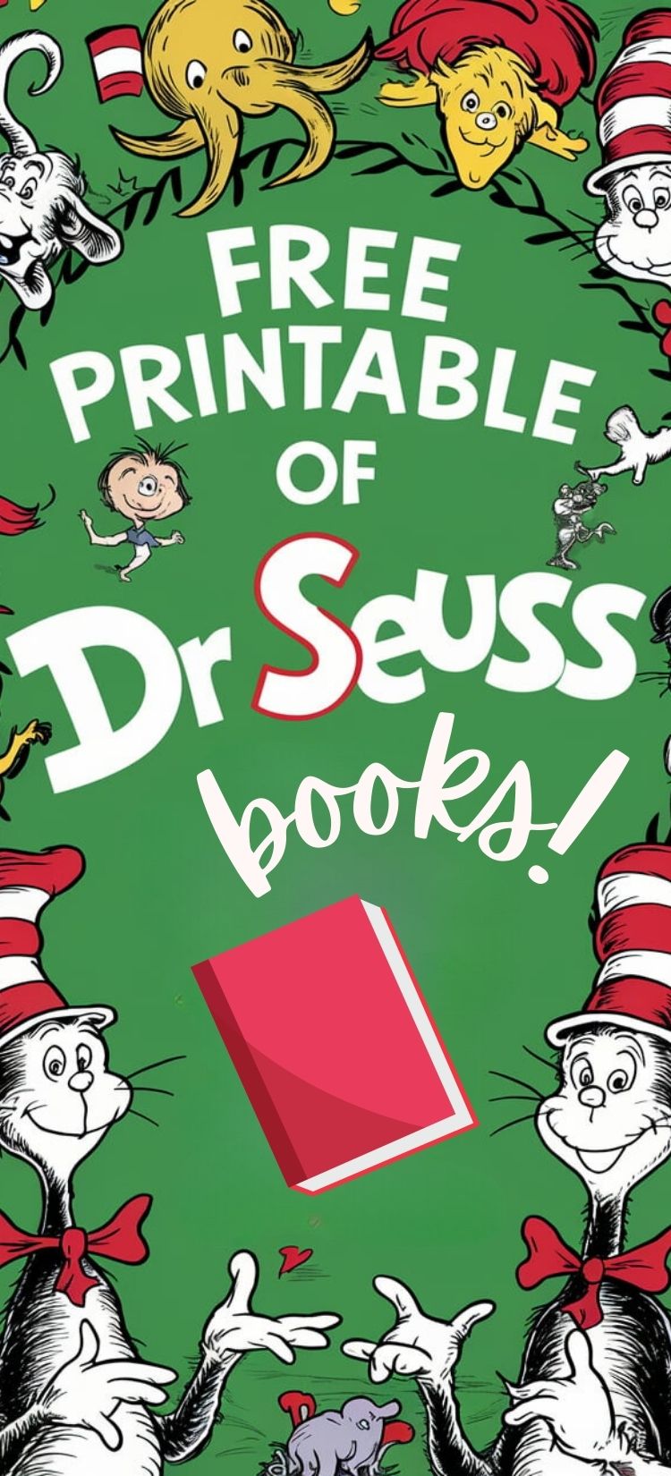 Dr Seuss Bucket List (Free Printable List Of Dr Seuss Books)